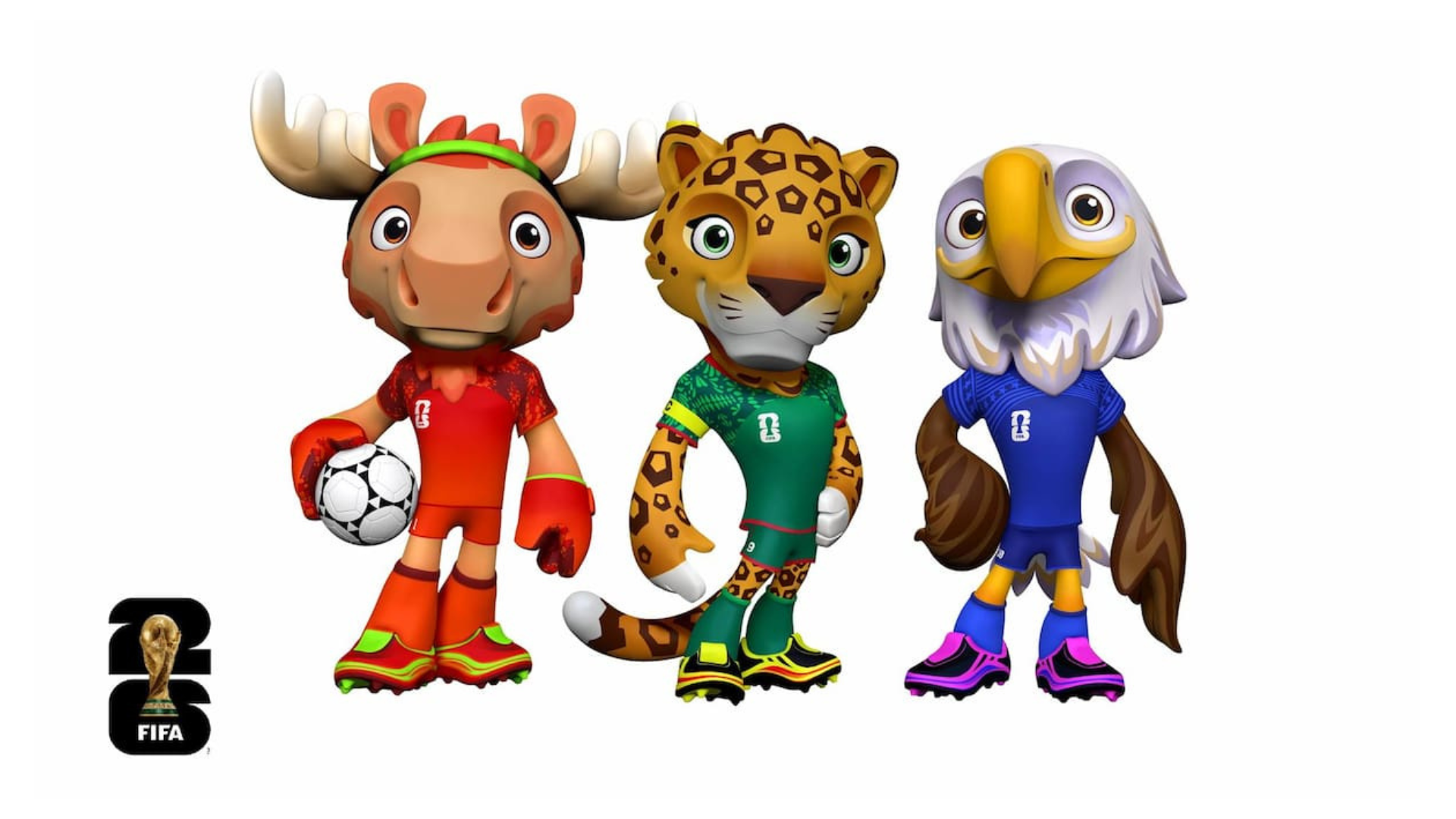 Estas son Maple, Zayu y Clutch las mascotas del Mundial de Fútbol 2026 ...